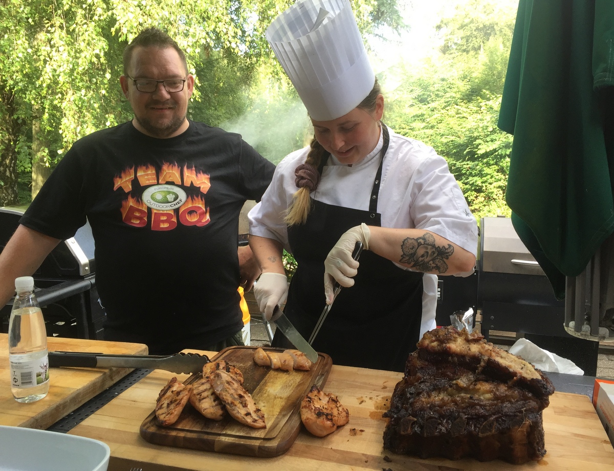 Grill-aften på amerikansk