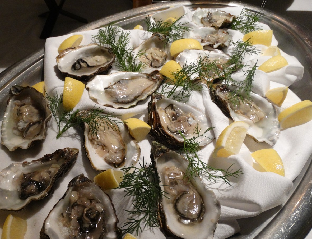 Østers, Champagne og andre lækkerier
