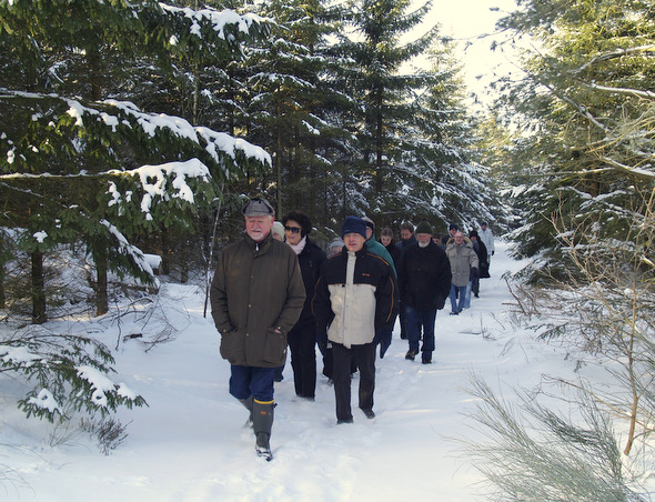 Vinter Weekend i Rold Skov og Rebild Bakker